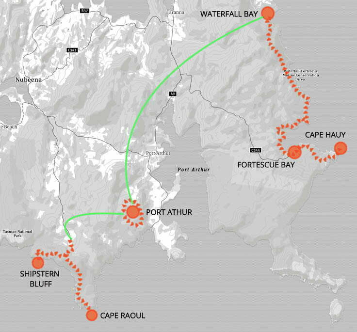 Three Capes & The Tasman Peninsula Walk - 4 Day Guided Walk